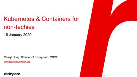 Kubernetes And Containers For Non Techies Ppt
