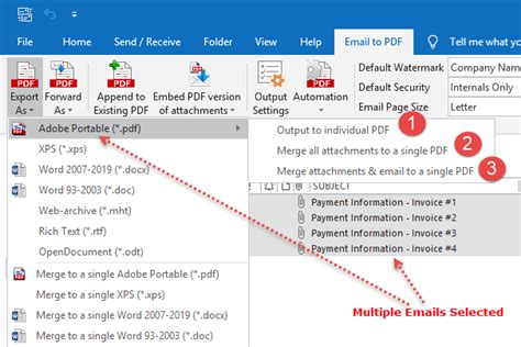 How To Save Email To PDF File With Attachments AssistMyTeam