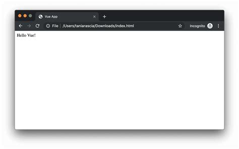 How To Use Vue The JavaScript Framework Tania S Website