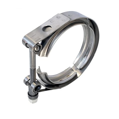 6000 V Band Clamp For 6750 Od Aluminum Flanges 304 Stainless