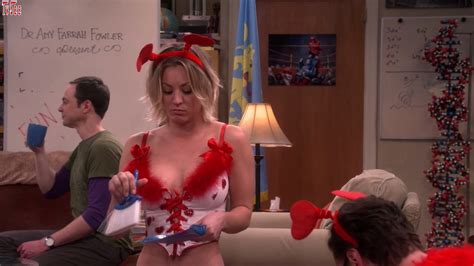 Naked Kaley Cuoco In The Big Bang Theory