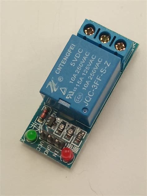 ᐉ Реле Cntengfei JQC-3FF-S-Z 5VDC/1C/10A/250VAC 1 канальный модуль ...