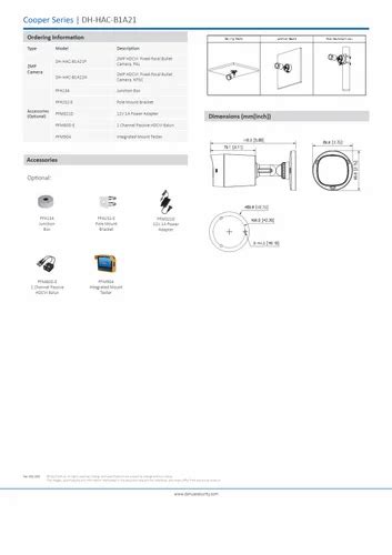 Dahua Cctv Camera 2 Mp Model Name Number Dh Hac T1a21p At ₹ 1000 Piece In Mumbai