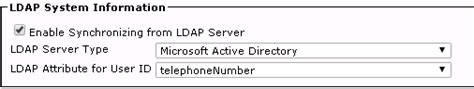 Solved Ldap Integration Cucm 115 With Extension Mobility Cisco Community