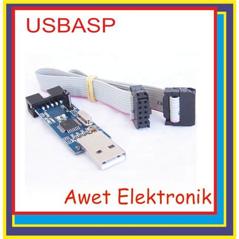 Jual Usbasp Isp Avr Programmer Kabel Shopee Indonesia
