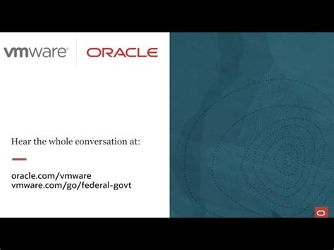 Teaser — Oracle Cloud Vmware Solution Ready Virtualisatieadvies