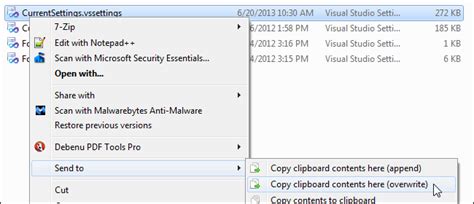 Comment Envoyer Le Contenu Du Presse Papiers Vers Un Fichier Texte Via