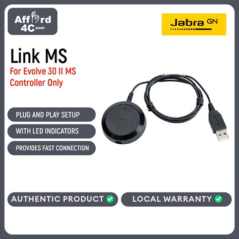 Jabra Evolve Ii Link Ms Controller Only Shopee Philippines
