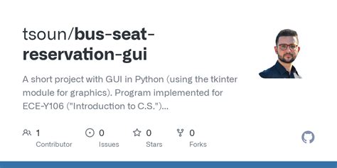 Github Tsounbus Seat Reservation Gui A Short Project With Gui In Python Using The Tkinter