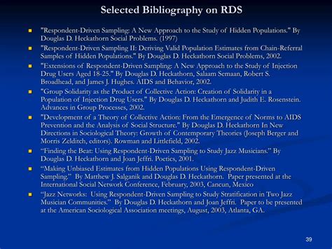 Ppt Respondent Driven Sampling Powerpoint Presentation Free Download