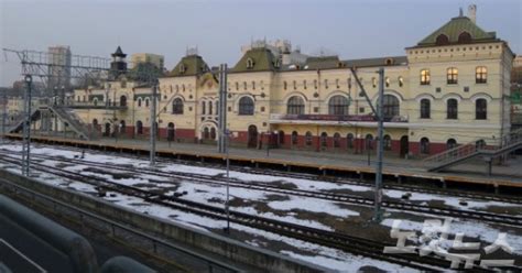 시베리아 횡단열차의 종착지 블라디보스토크가 눈앞