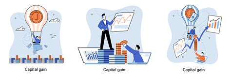 자본 이득 은유 순이익 금전적 이익 성장 그래프 업 경제 성장 투자 소득 개념에 대한 스톡 벡터 아트 및 기타 이미지 개념 경제 그래프 Istock