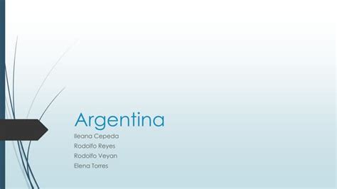 Argentina Powerpoint Presentation Sample Pptx