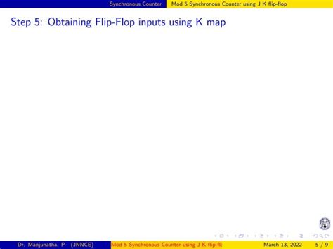 mod 5 synchronous counter using j k flip flop pdf programming