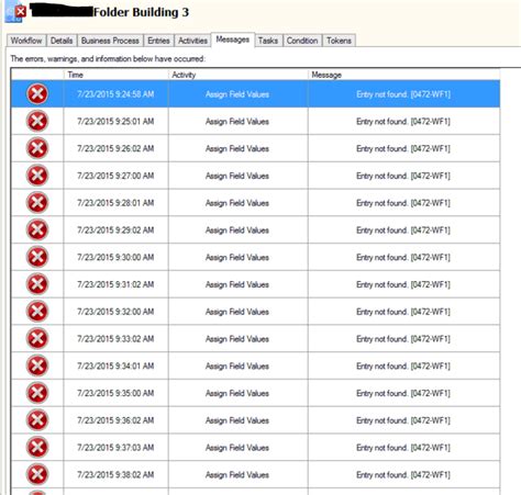 Sql Query Returns All Results But Folder Building Workflow Produces