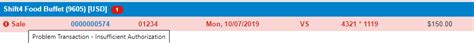 resolve problem transactions in lighthouse transaction manager shift4