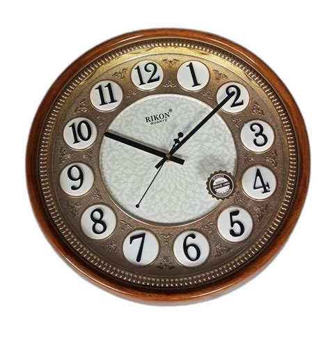 Analog Plastic Rikon Rk 49 Pl Premium Plain Wall Clock At ₹ 675 Piece