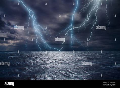 Storm Clouds Lightning
