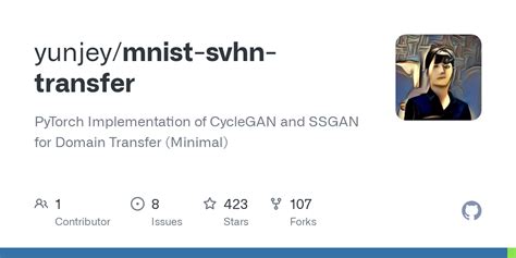 Github Yunjey Mnist Svhn Transfer Pytorch Implementation Of Cyclegan And Ssgan For Domain