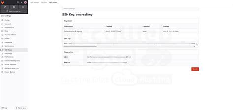 Ssh Access To Git Repository