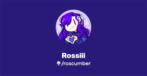 Rossiii Instagram Tiktok Twitch Linktree