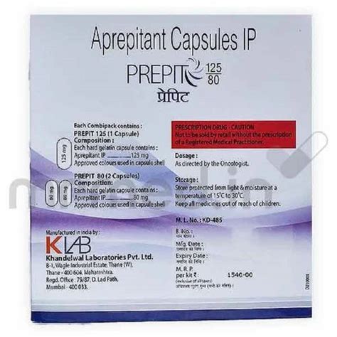 Prepit 12580 Mg Capsules At ₹ 1000stripe In Pune Id 2852472506788