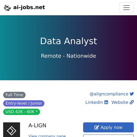 Hiring Data Analyst Remote Raimljobs