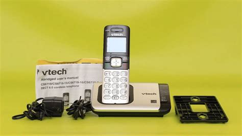 VTech CS6719 Cordless Phone With Caller IDCall Waiting YouTube