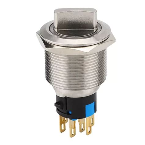 LED INDICATOR MM Momentary Selector Rotary Switch Positions NO NC PicClick UK