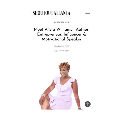 Meet Alicia Williams — Empowerment By Alicia