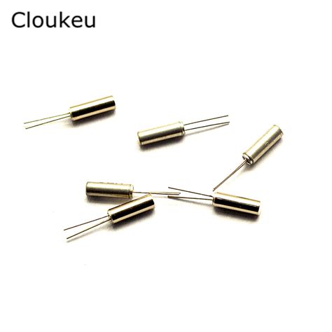 10pcs 32khz 32k Ju 308 Cylindrical Passive Quartz Vicedeal