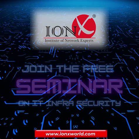 Ionx Institute On Linkedin Hackingseminar Ethicalhacking Cybersecurity Hacking101