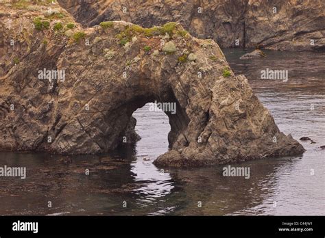 Mendocino California Usa Rock Formations On The Pacific Coast