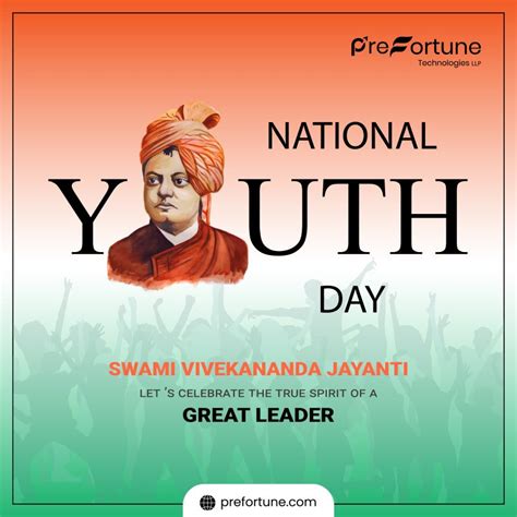 Prefortune Technologies Llp On Linkedin Nationalyouthday