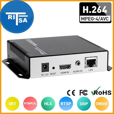 Streaming Video Encoder H 264 Rtmp Encoder 4k Encoder Iptv H 265