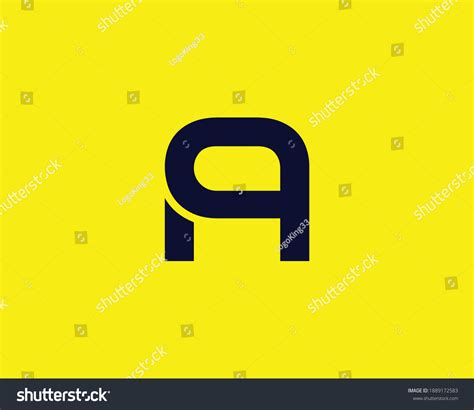 Aq Qa Letter Logo Design Vector Stock Vector Royalty Free 1889172583 Shutterstock