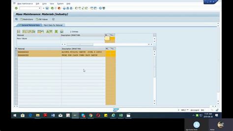 HOW TO MAINTAIN SHELF LIFE IN SAP THRU MASS CHANGE TCODE MM YouTube