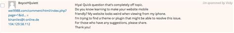 How To Take Advantage Of Spam Comments You Will Love Spam After This Babe Trick ItsVicky