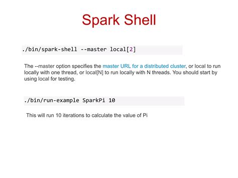 Introduction To Apache Spark Pptx