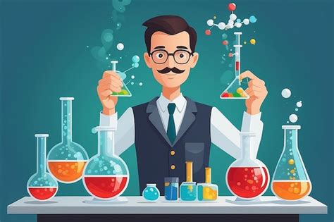 Premium Photo Chemical Reaction In Progress Emphasizing Visual Elements Of Experiment