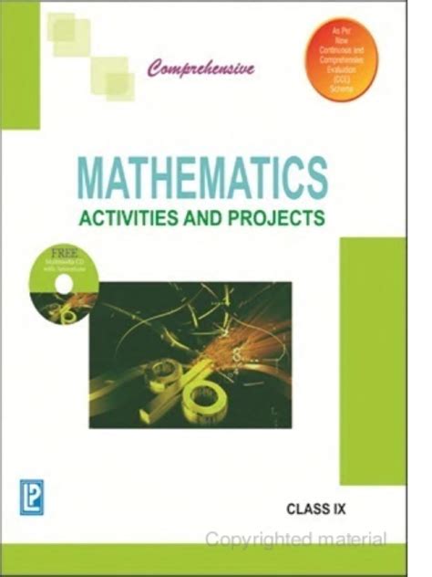 Comprehensive Maths Activity And Project Class 9th Mathematics Science