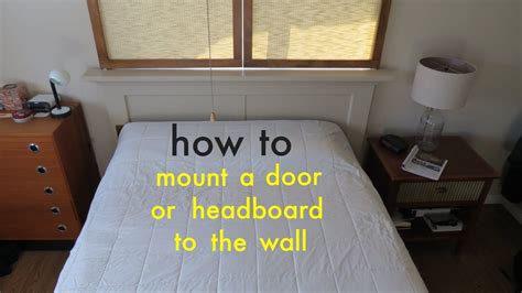 How To Attach A Headboard Without A Frame At Stephen Wesley Blog