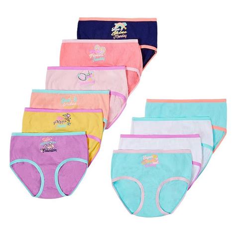 Girls 4 14 So® 10 Pack Brief Panties Panties Girls 4 Wardrobe Basics