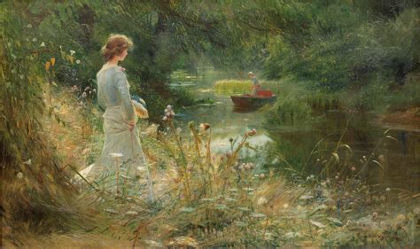 Bonhams Charles William Wyllie Rba British 1859 1923 The Backwater