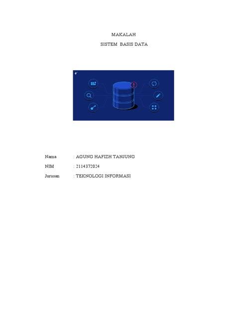 makalah basis data pdf