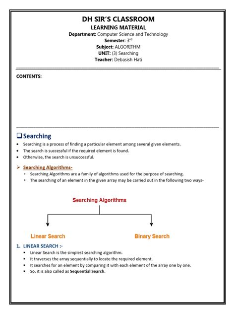 Learning Materials Algorithm Unit 3 Modified On 28082024 Pdf Theoretical Computer Science