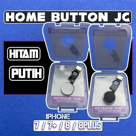 Jual Home Button Jc Home Touch For Iphone 7 7p 8 8p Original Shopee