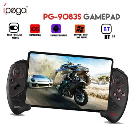 Ipega PG-9083S จอยสติ๊กควบคุมเกม บลูทูธไร้สาย สําหรับ IOS TV Box PC ...