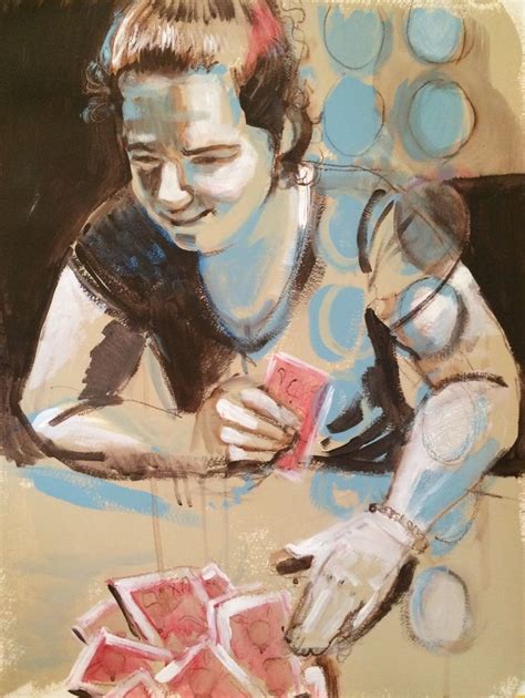 Josie Card Sharp Latex Paint Aquarell Acrylic Paint Elizabeth