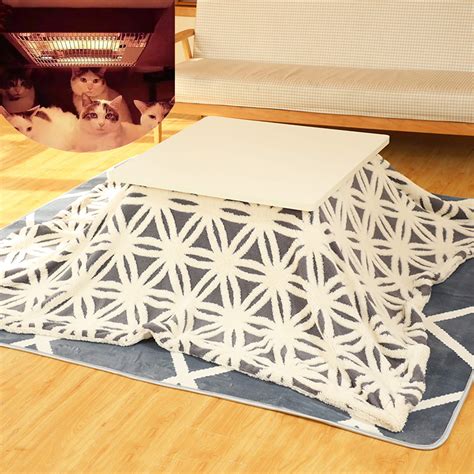 Fmxymc Heated Coffee Table Japanese Stove Table Heating Table Tatami